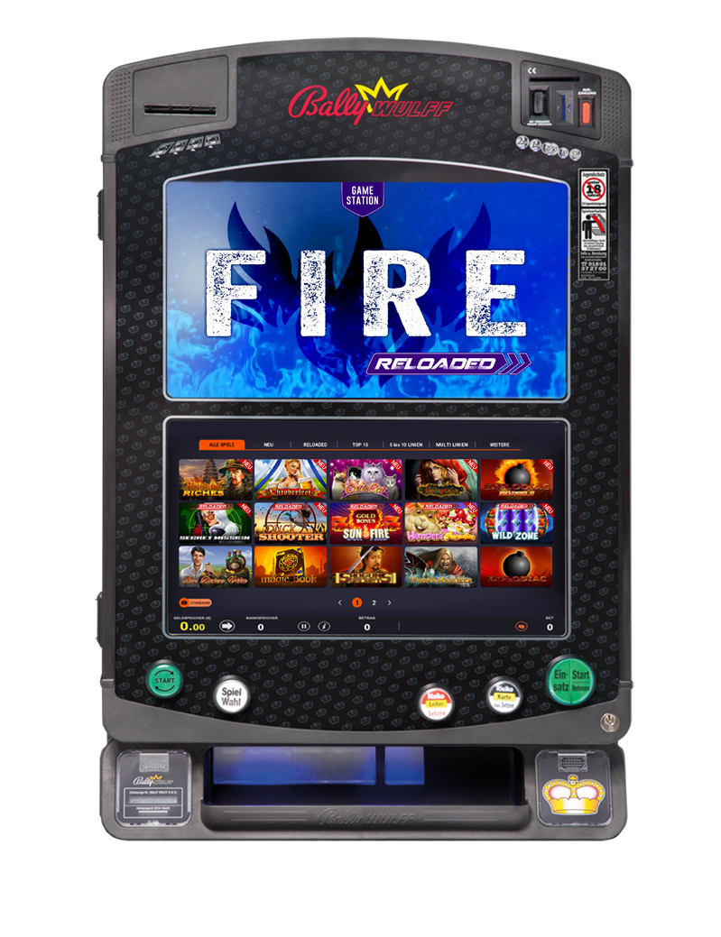 FIRE RELOADED / RED HOT FIREPOT MAX | BALLY WULFF Games & Entertainment ...